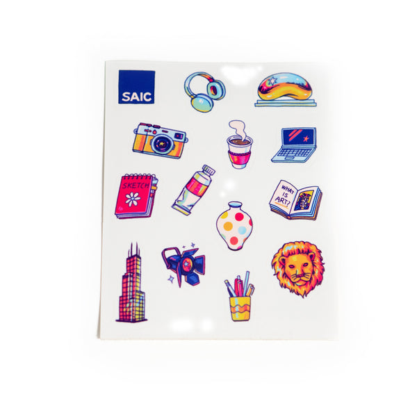 Student Designed Sticker Sheet – SAIC Store