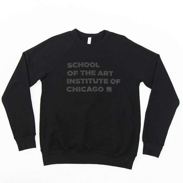 Black Mono Sweatshirt – SAIC Store